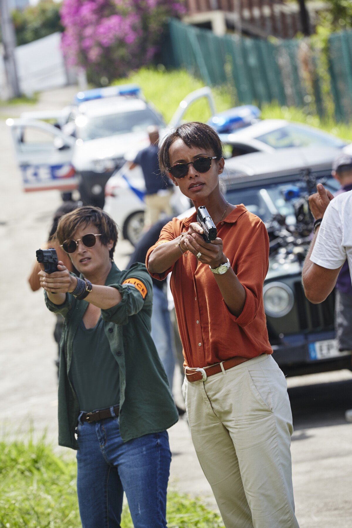 Photo Exclusif Béatrice De la Boulaye et Sonia Rolland sur le