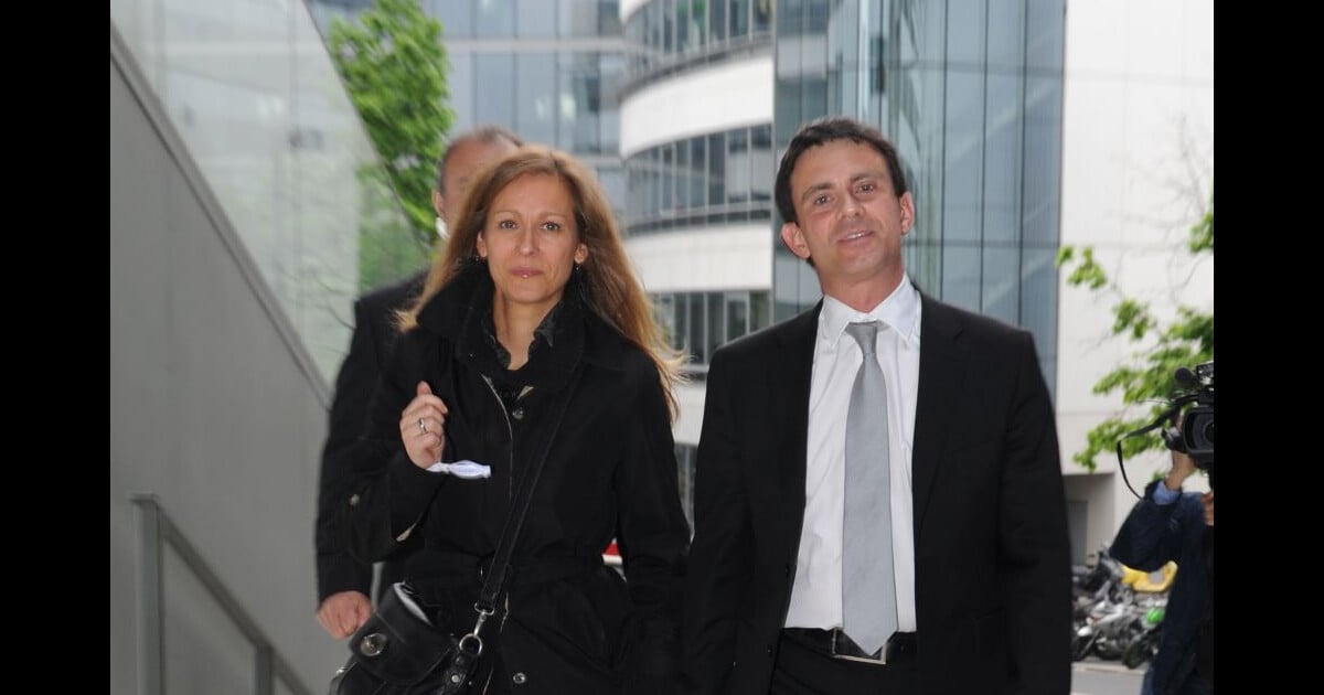 Manuel Valls : Son épouse Anne Gravoin sur scène avec Johnny Hallyday ...
