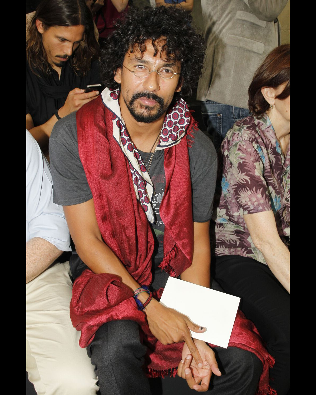 Photo : Le créateur Haider Ackermann au défilé Dior Homme Printemps-Eté ...