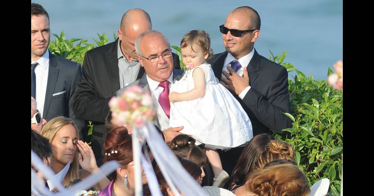 Valeria lors du mariage de ses parents Andrès Iniesta et Anna Ortiz le ...