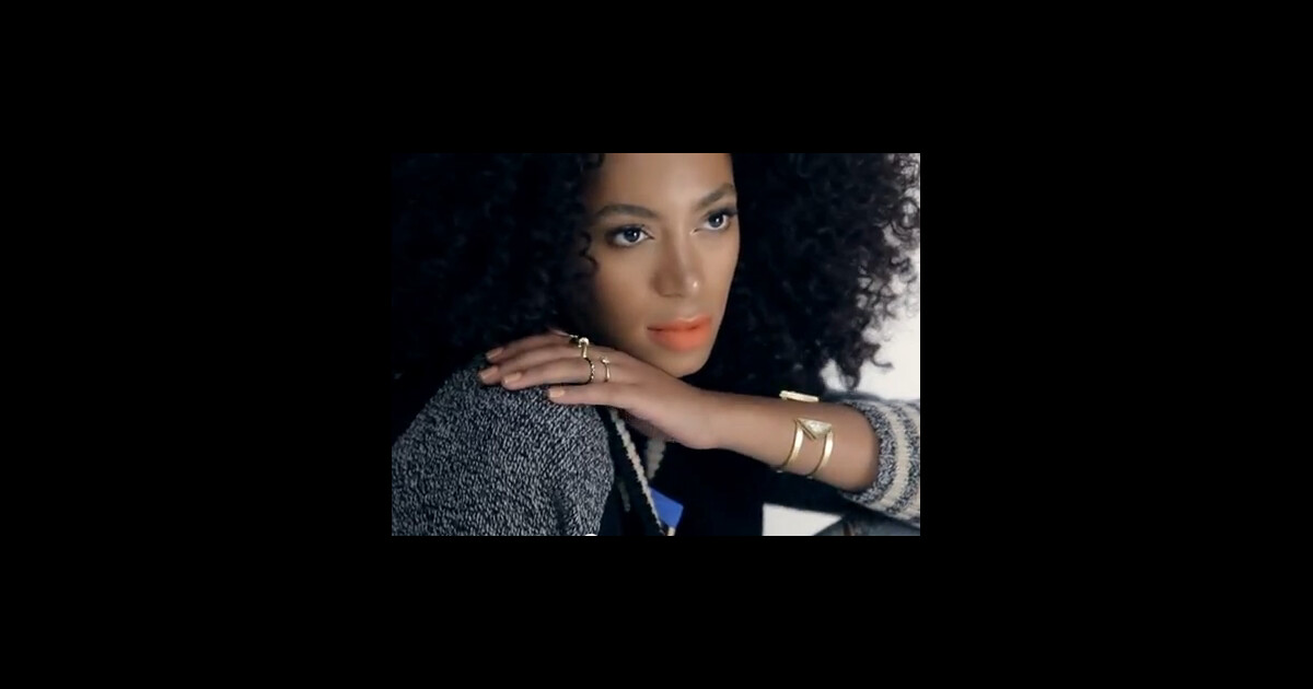Solange Knowles remplace Alexa Chung et joue les modeuses chez Madewell ...