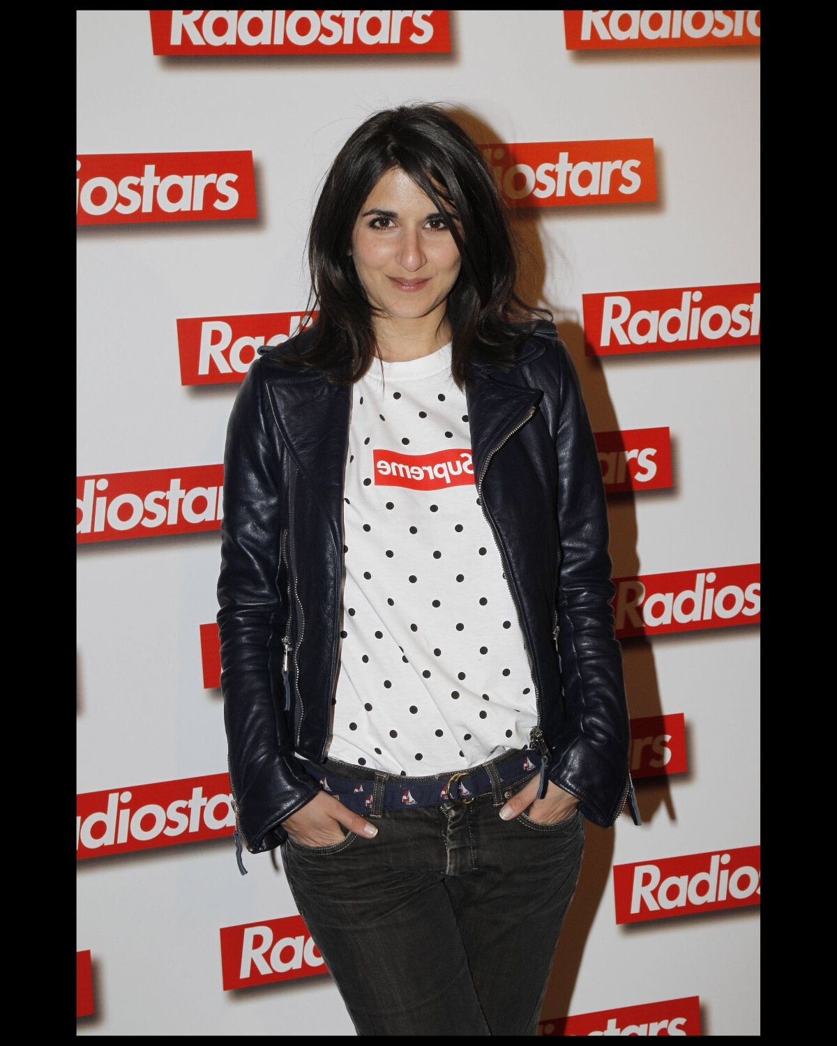 Photo : Géraldine Nakache à l'avant-première du film Radiostars à Paris ...