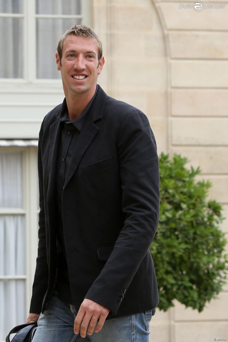 Alain Bernard au Palais de l'Elysee à Paris le 17 septembre 2012 ...