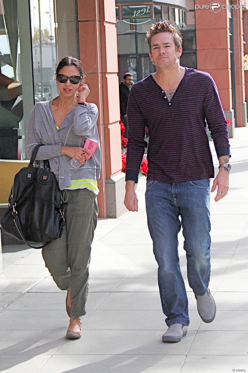 Mark McGrath et Carin Kingsland, ici en novembre 2011 à Los Angeles, se ...