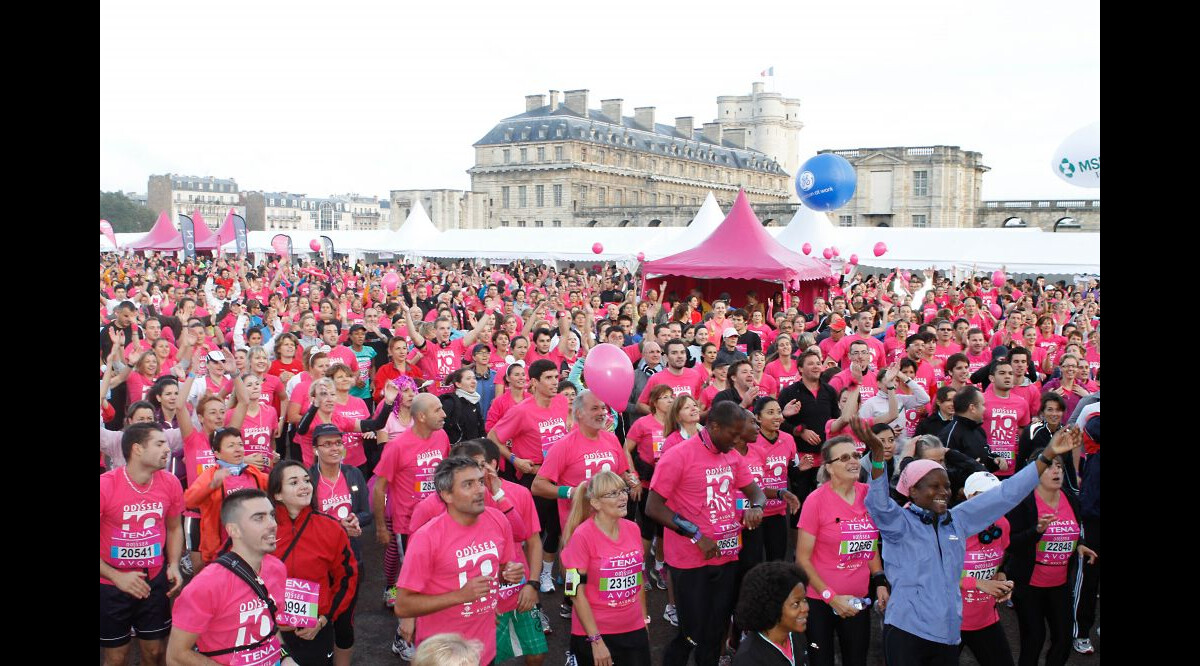 Photo : La 10e édition de de la course Odyssea au profit de de la lutte ...