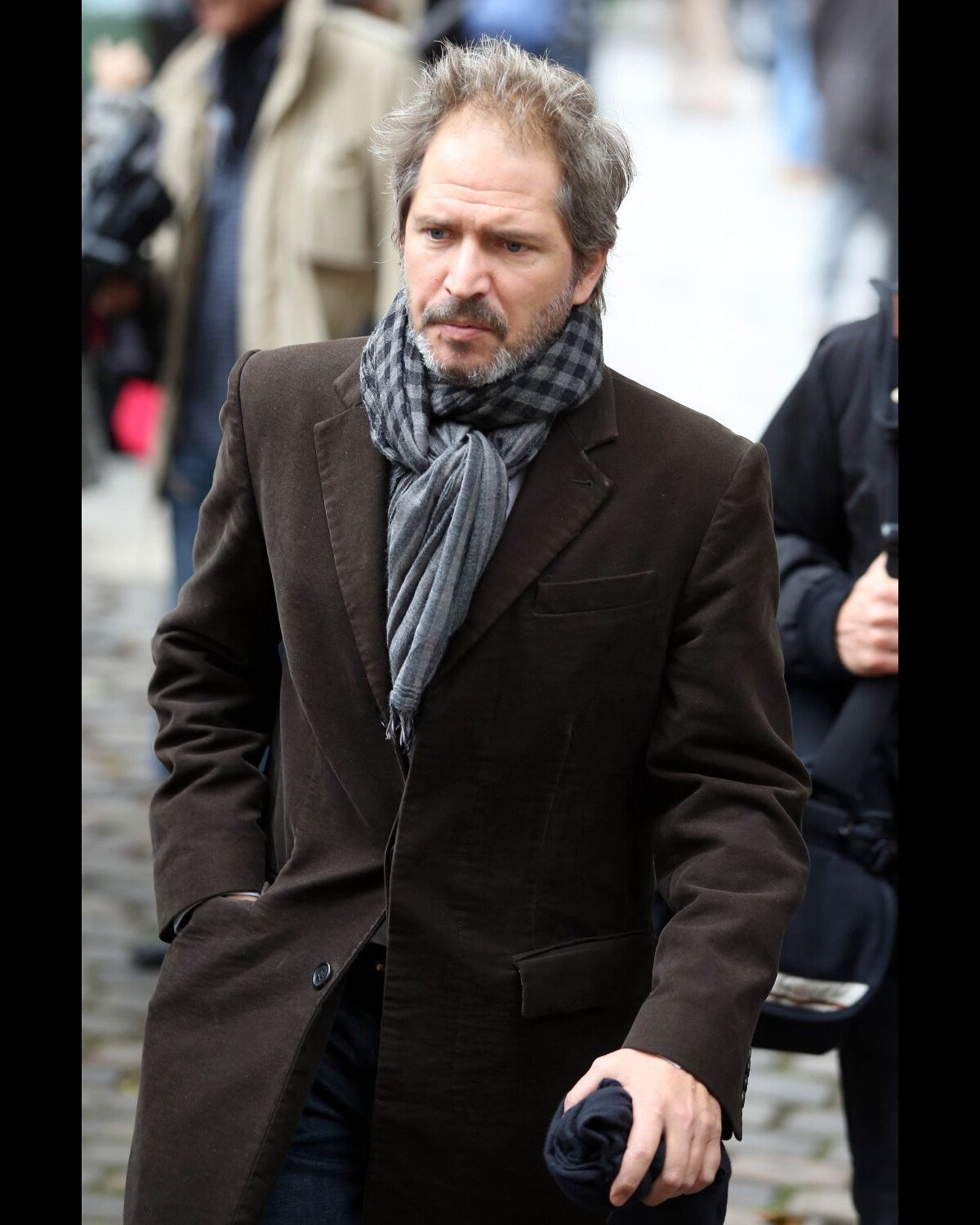 Photo : Christopher Thompson lors des funérailles du réalisateur Claude ...