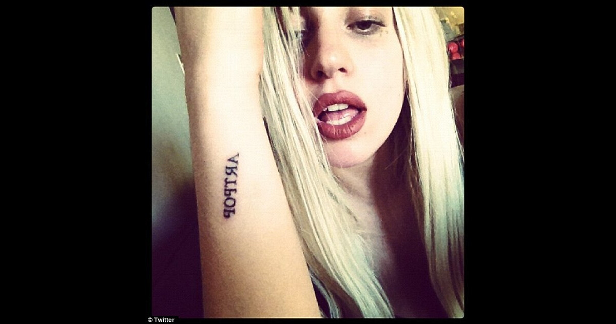 Photo : Lady Gaga a dévoilé en juillet 2012 via Twitter le titre de son ...