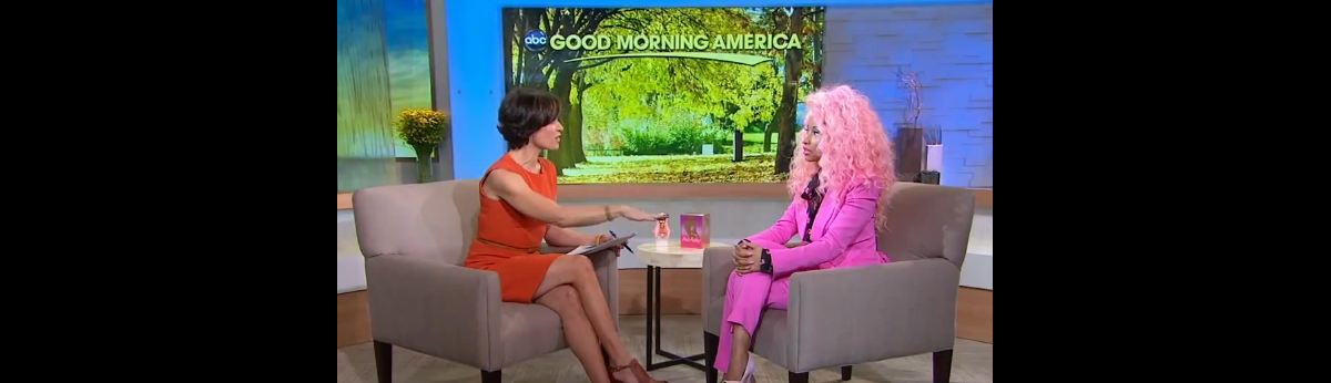 Vidéo : Nicki Minaj sur le plateau de l'émission Good Morning America ...
