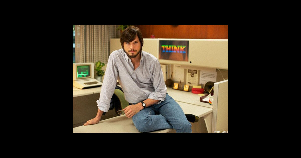 Ashton Kutcher : Transformé en Steve Jobs mythique, barbu et chevelu ...