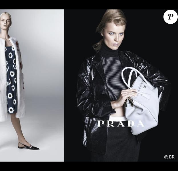Eva Herzigova et Amber Valletta, stars pour Prada - Purepeople