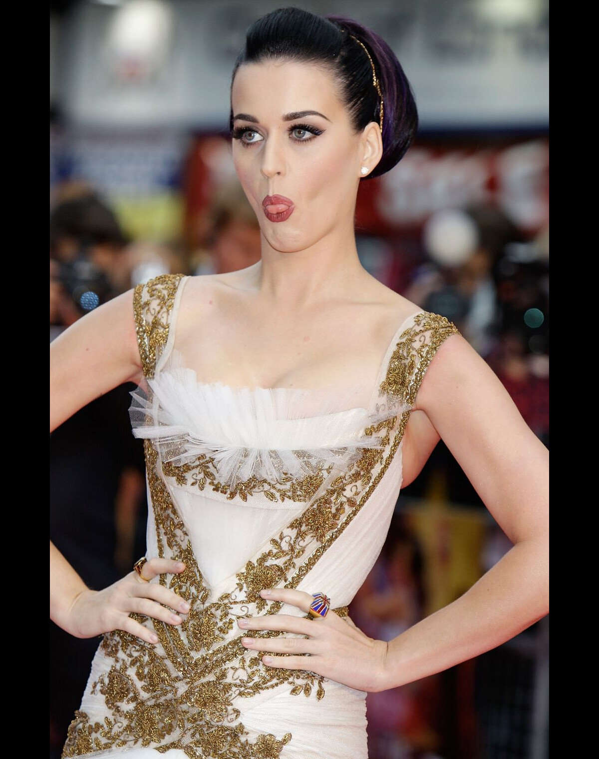 Photo : Katy Perry à Londres le 3 juillet 2012. - Purepeople