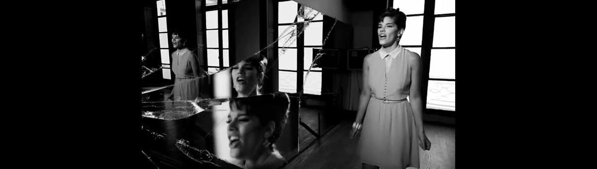 Photo : Sarah Manesse, dans le clip de son single Lana. Le clip a été ...