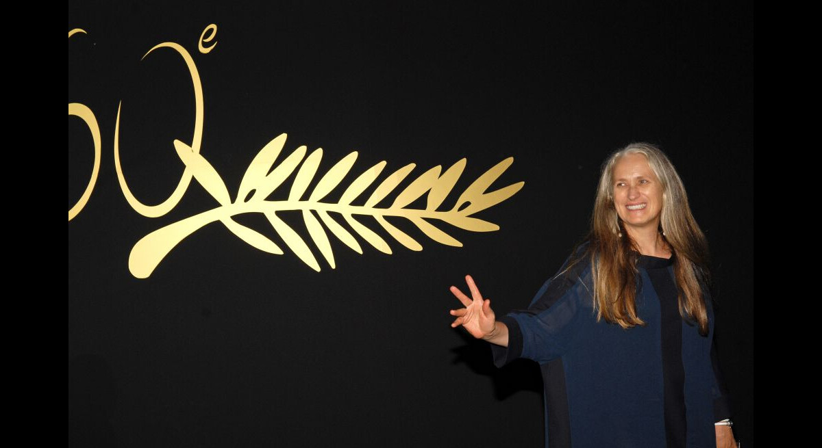 Photo : Jane Campion lors du gala pour le 60e anniversaire du Festival ...