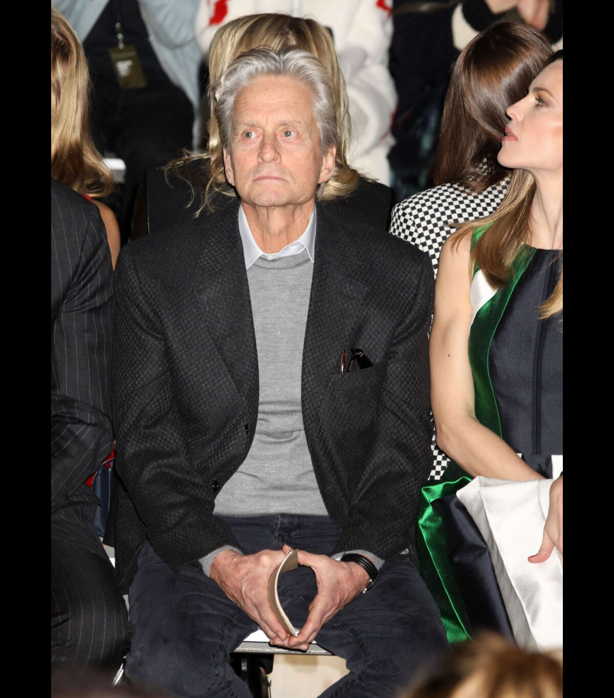 Photo : Michael Douglas assiste au défilé Michael Kors automne-hiver ...