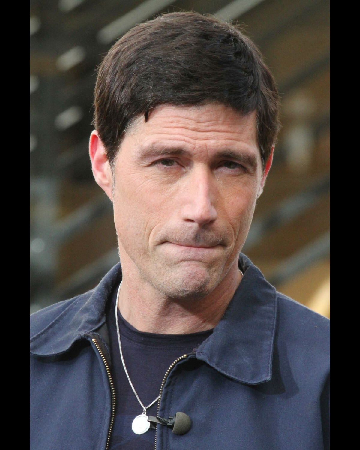 Photo : Matthew Fox, la star de Lost sur le plateau de l'émission Extra ...