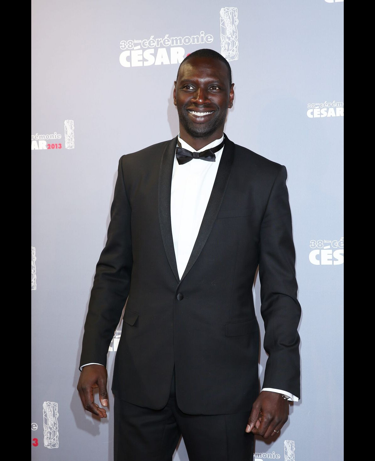 Photo : Omar Sy arrivant à la cérémonie des César 2013 - Purepeople
