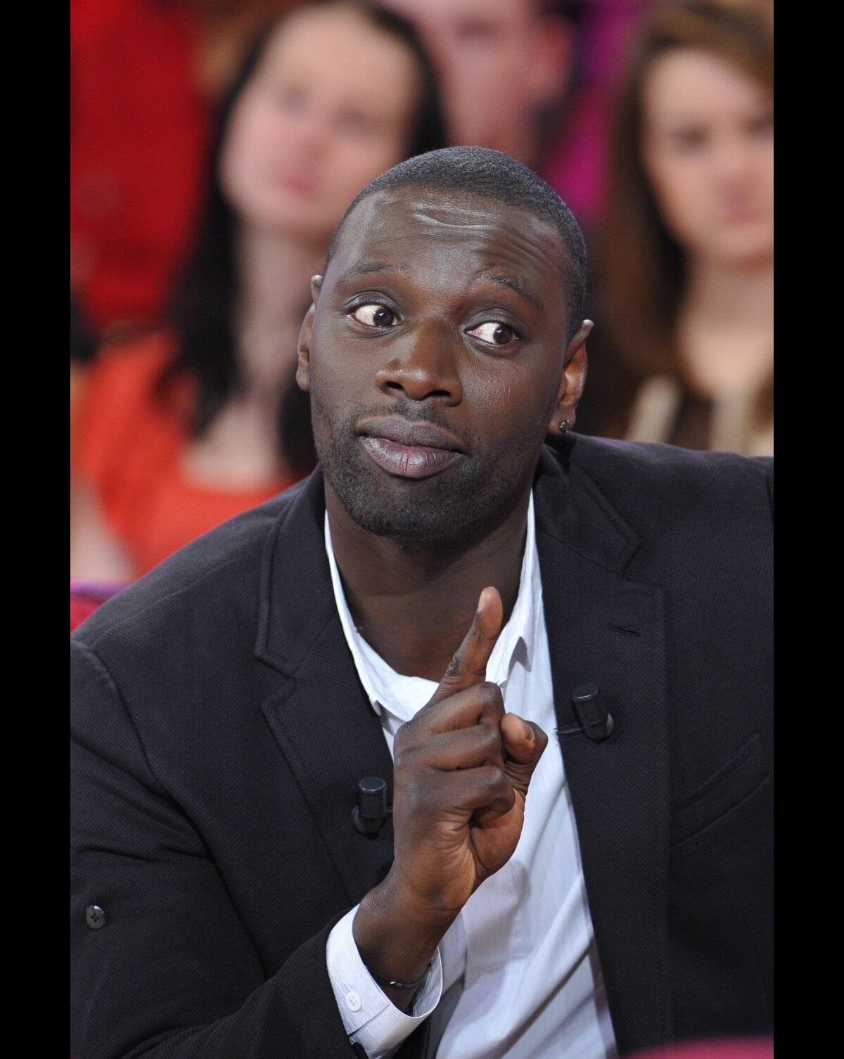 Photo : Omar Sy lors de l'enregistrement de l'émission Vivement ...