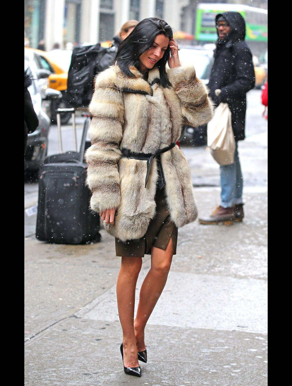 Photo : Liberty Ross dans les rues de New York, le 5 février 2013 ...