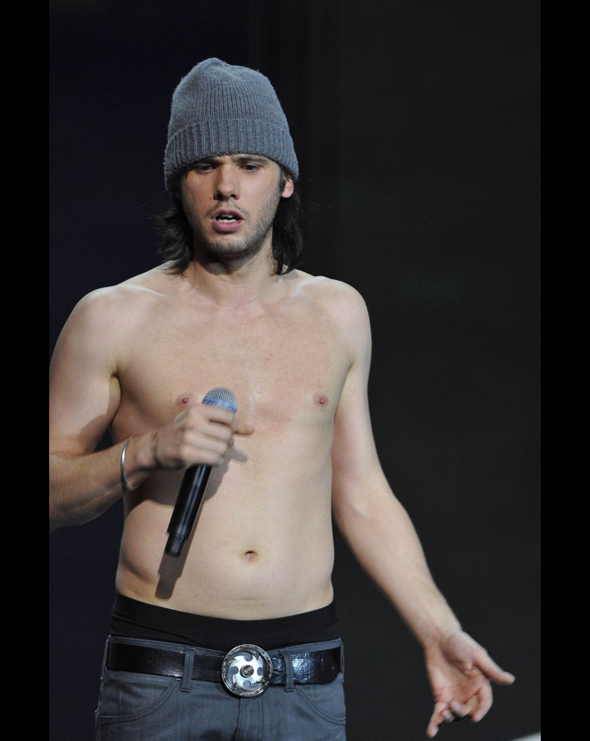 Photo : Orelsan à la 28e édition des Victoires de la Musique au Zenith ...