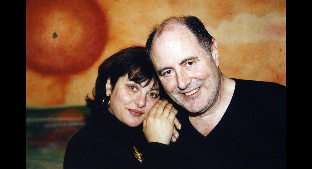 Photo : Michel Delpech et sa femme Geneviève à l'Olympia, décembre 2008 ...