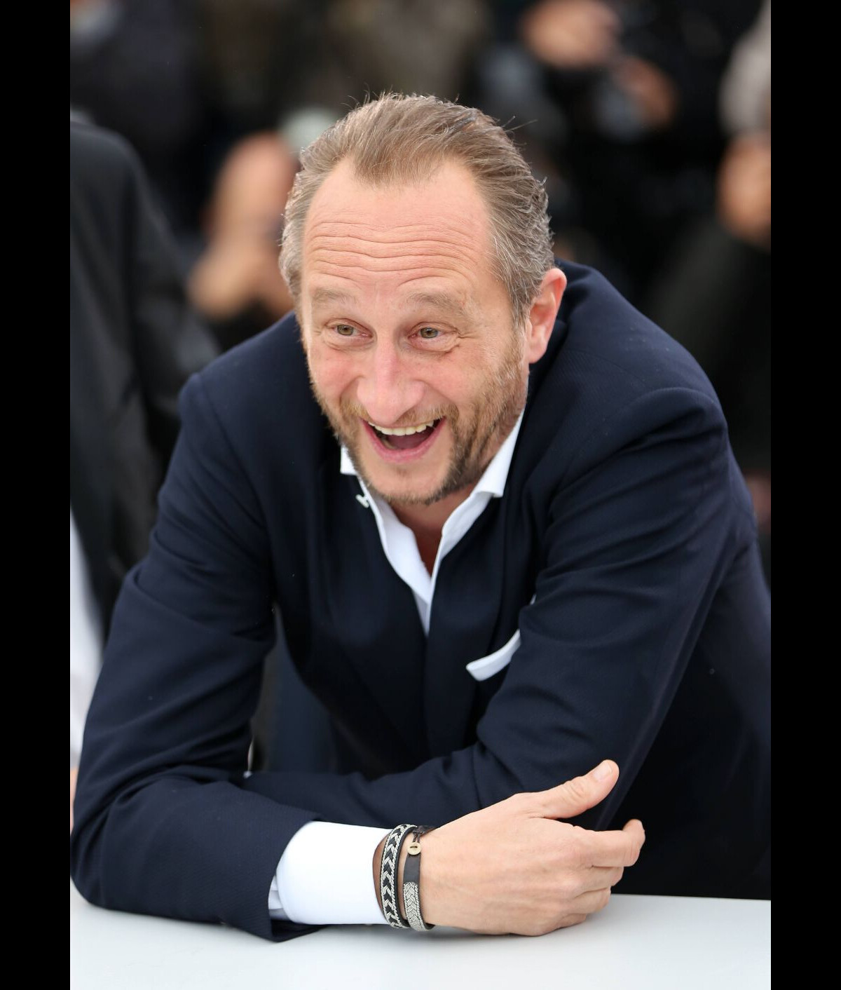 Photo : L'acteur Benoît Poelvoorde à Cannes le 22 mai 2012. - Purepeople