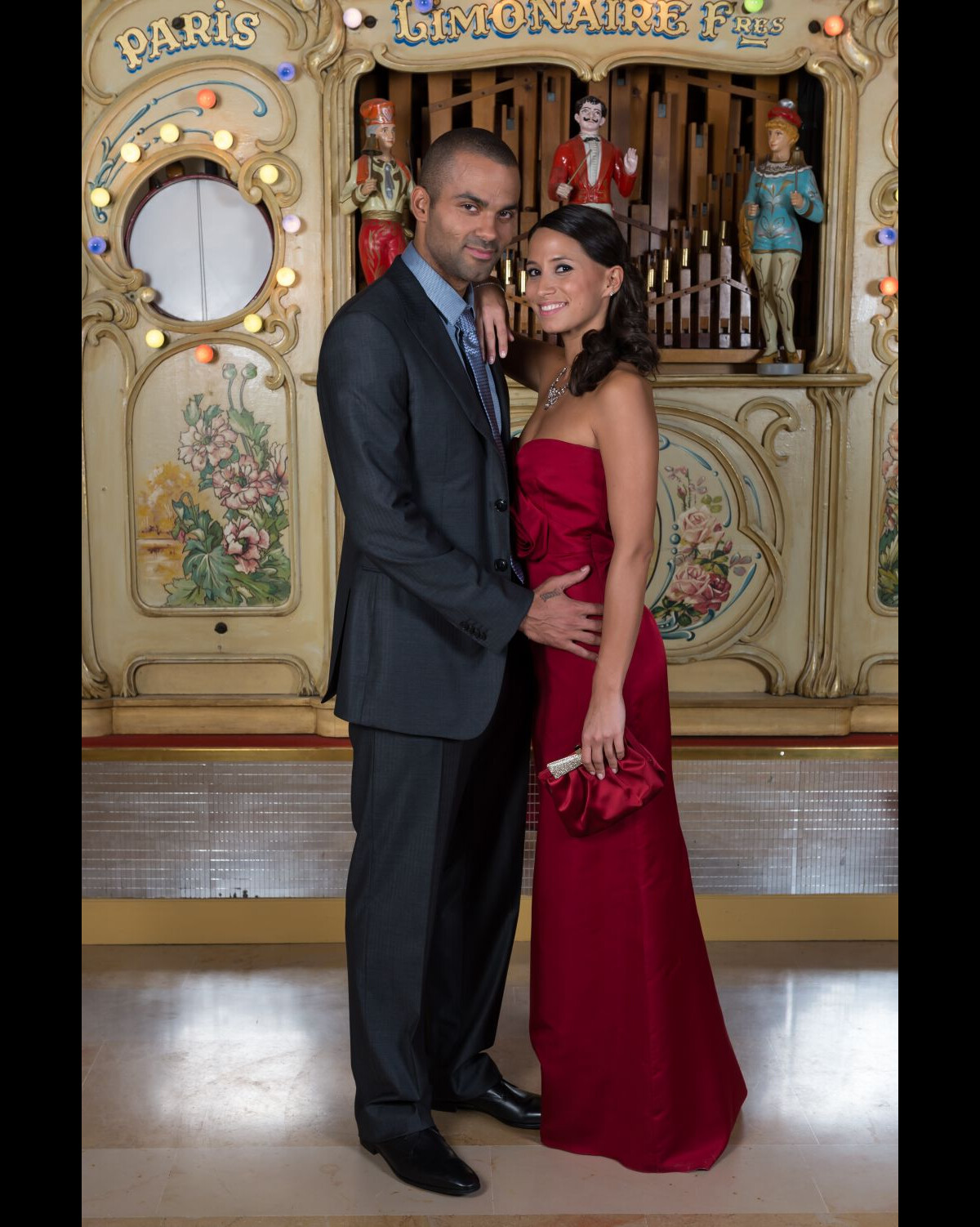 Photo : Tony Parker et sa belle Axelle lors du Par Coeur Gala à Lyon le ...