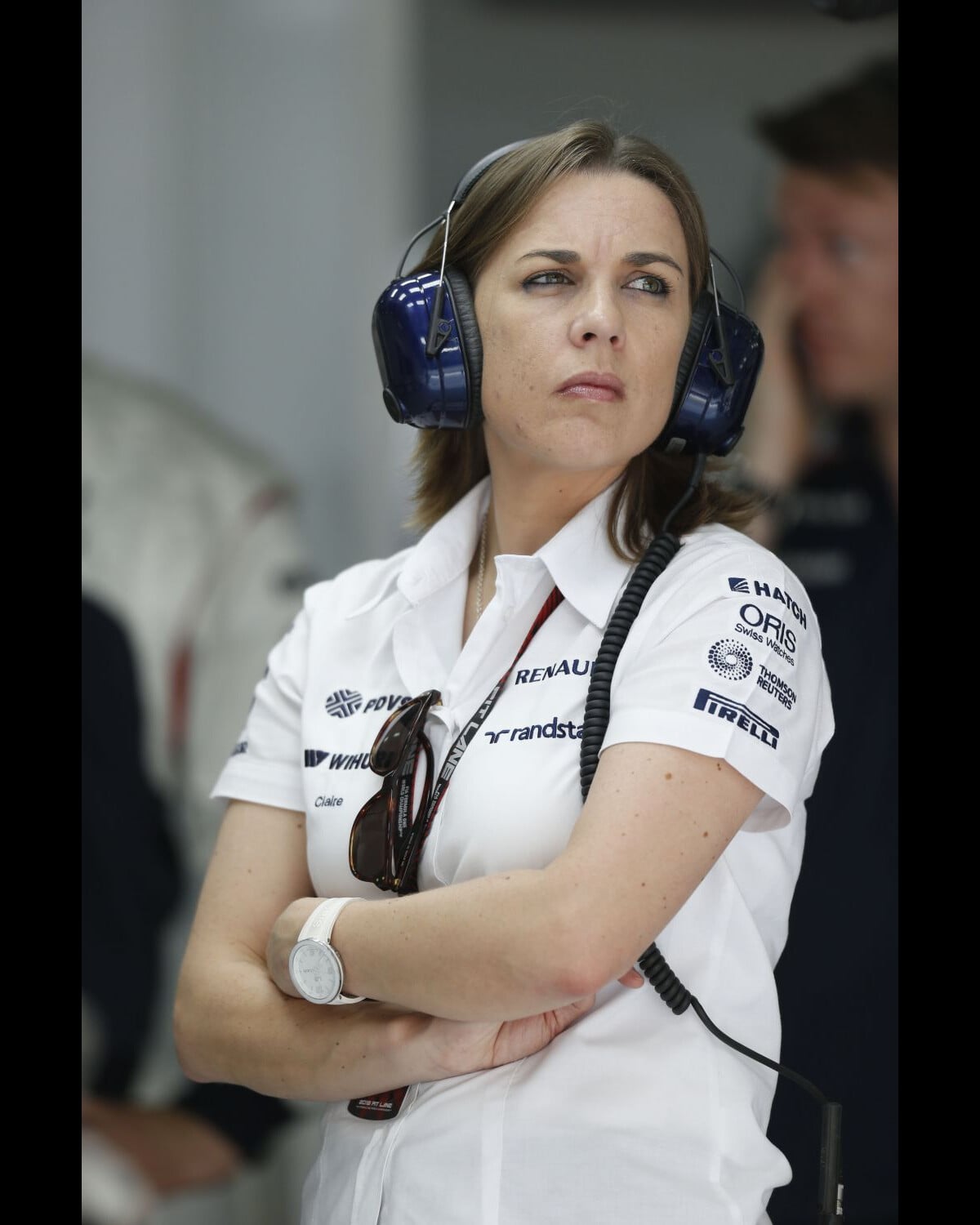 Photo : Claire Williams, Team Principal adjointe de Williams F1 lors du ...