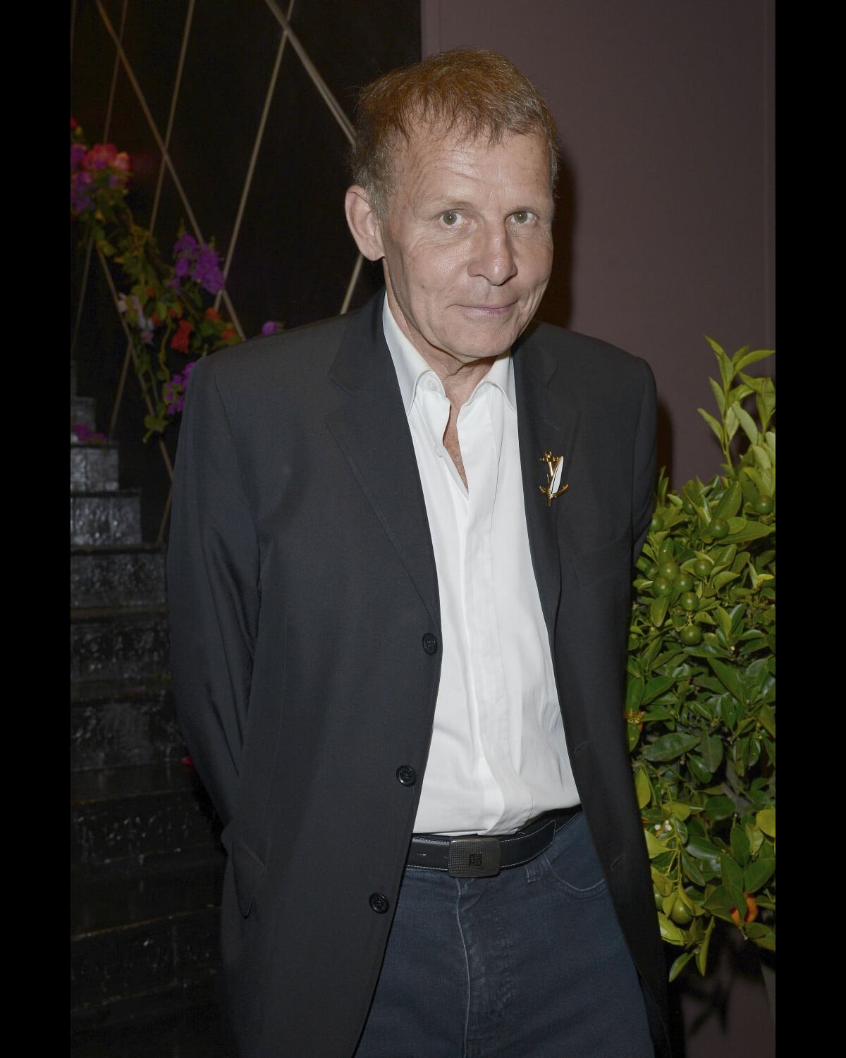 Photo : Patrick Poivre d'Arvor le 25 avril 2013 à Paris - Ode (Purepeople)