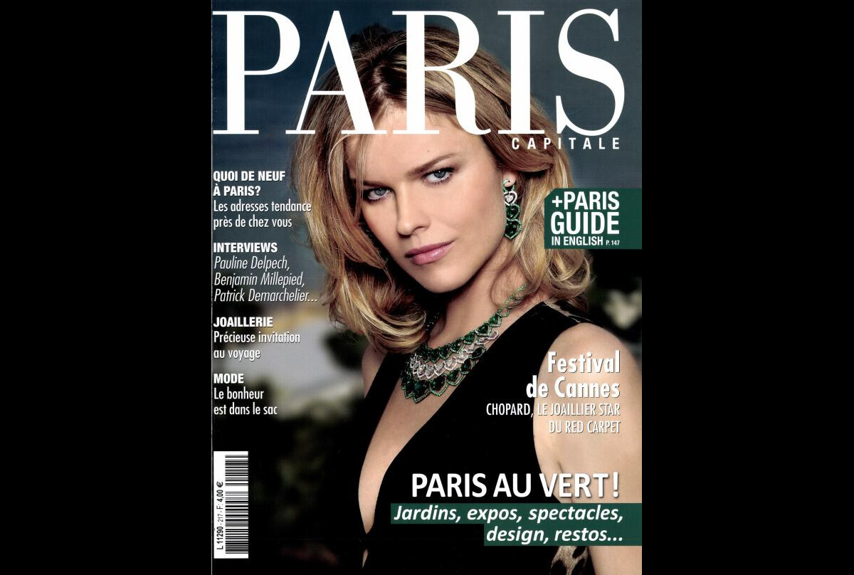Photo : Magazine Paris Capitale du mois de mai 2013. - Purepeople