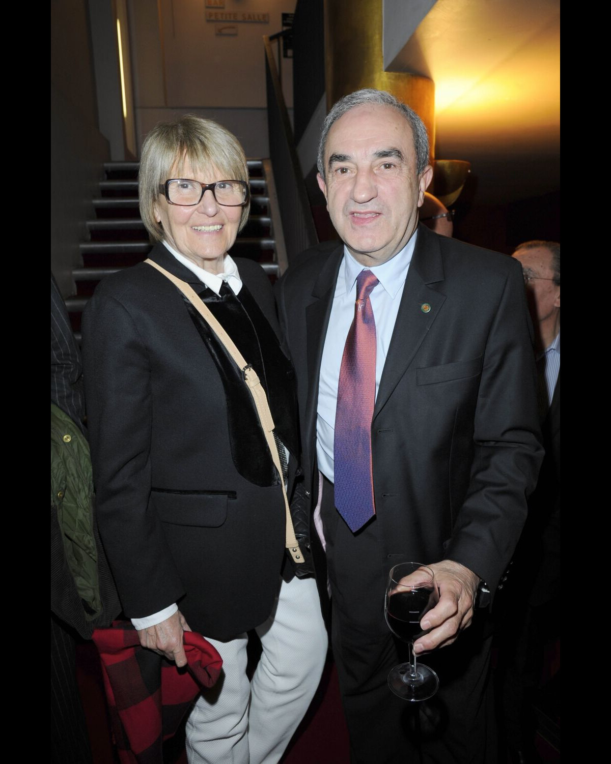 Photo : Jean Gachassin et sa femme Minou - Représentation de la pièce ...