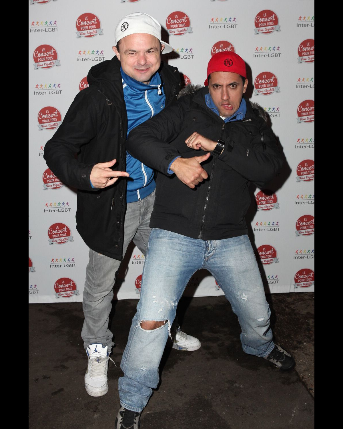 Photo : Les Lascars Gays au Concert pour tous à la place de la Bastille ...