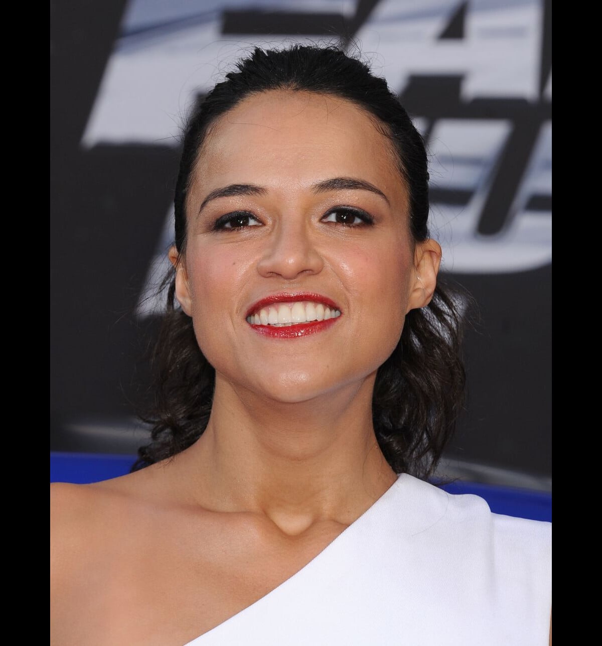 Photo : Michelle Rodriguez lors de la première du film Fast & Furious 6 ...