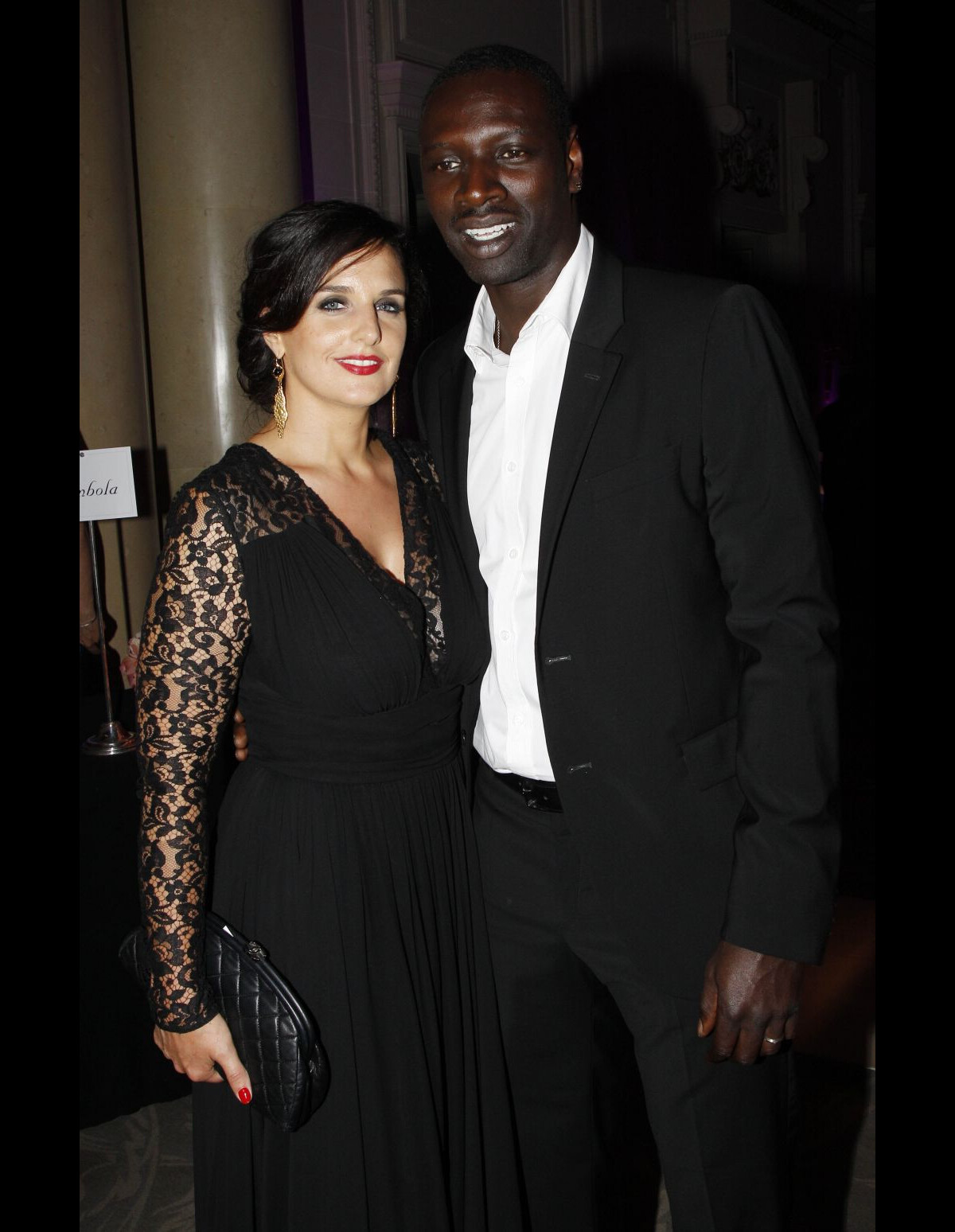 Photo : Omar Sy et son épouse Hélène le 28 mai 2012 à Paris - Purepeople