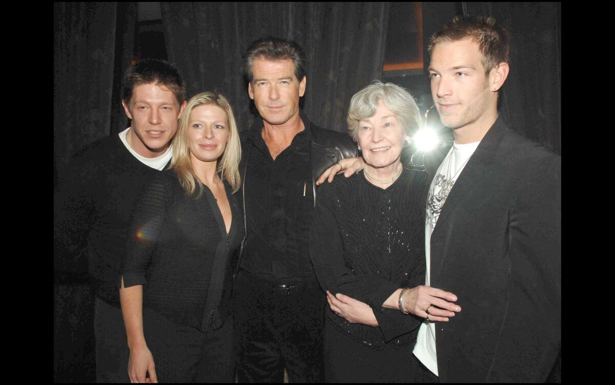 Photo : Christopher Brosnan, Charlotte Brosnan, l'acteur Pierce Brosnan ...