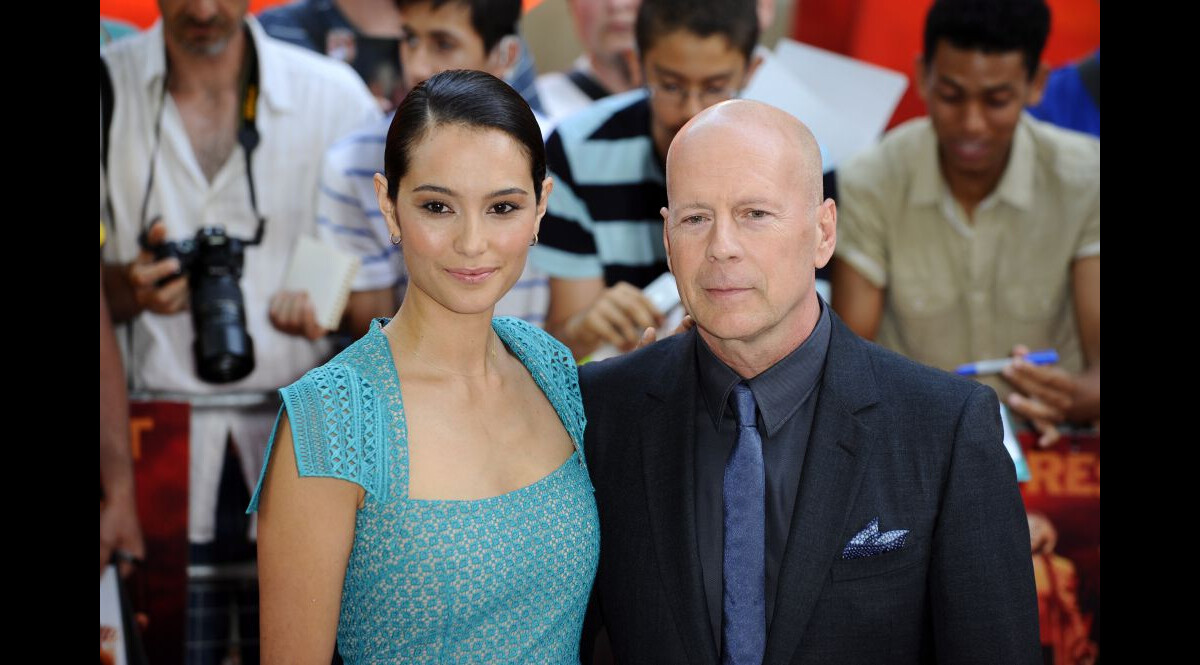 Photo : Bruce Willis et Emma Heming lors de l'avant-première du film ...