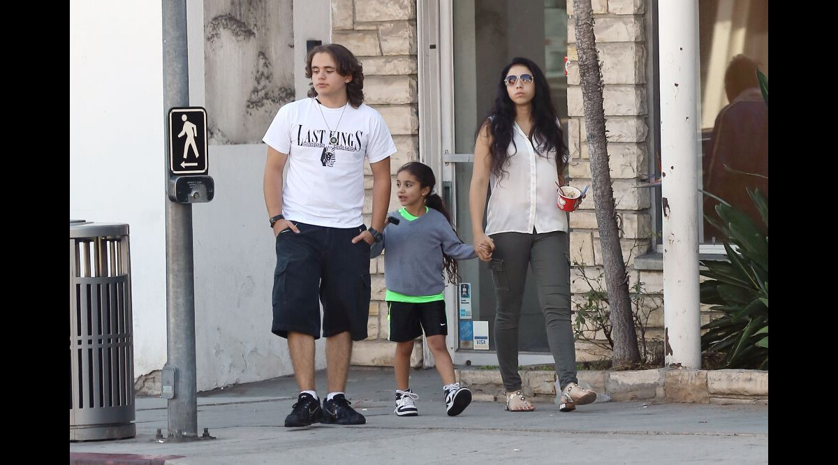 Photo : Prince Jackson en compagnie de sa petite amie Remi Alfalah et ...