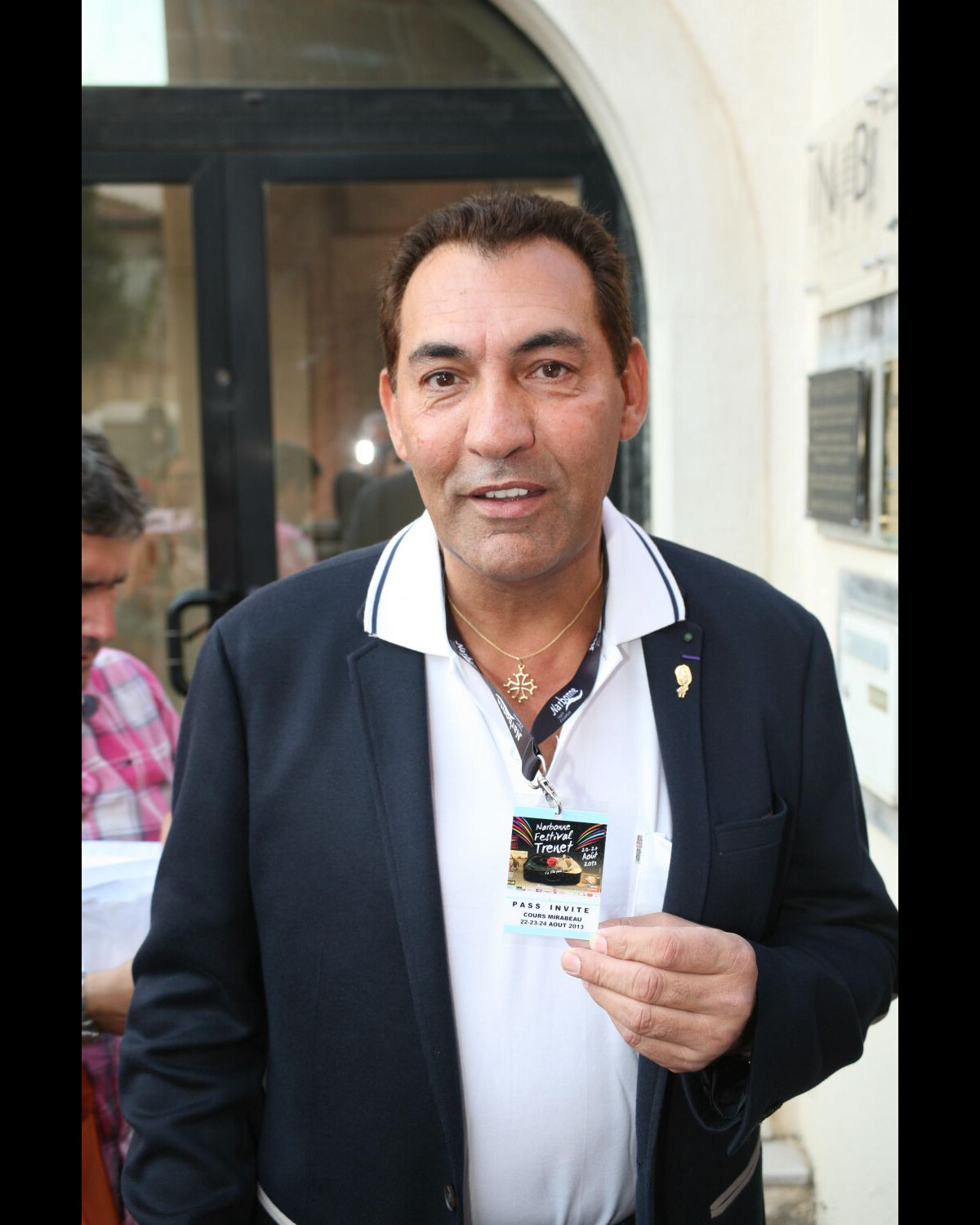 Photo : Goerges El Assidi, légataire universel du chanteur, lors du ...