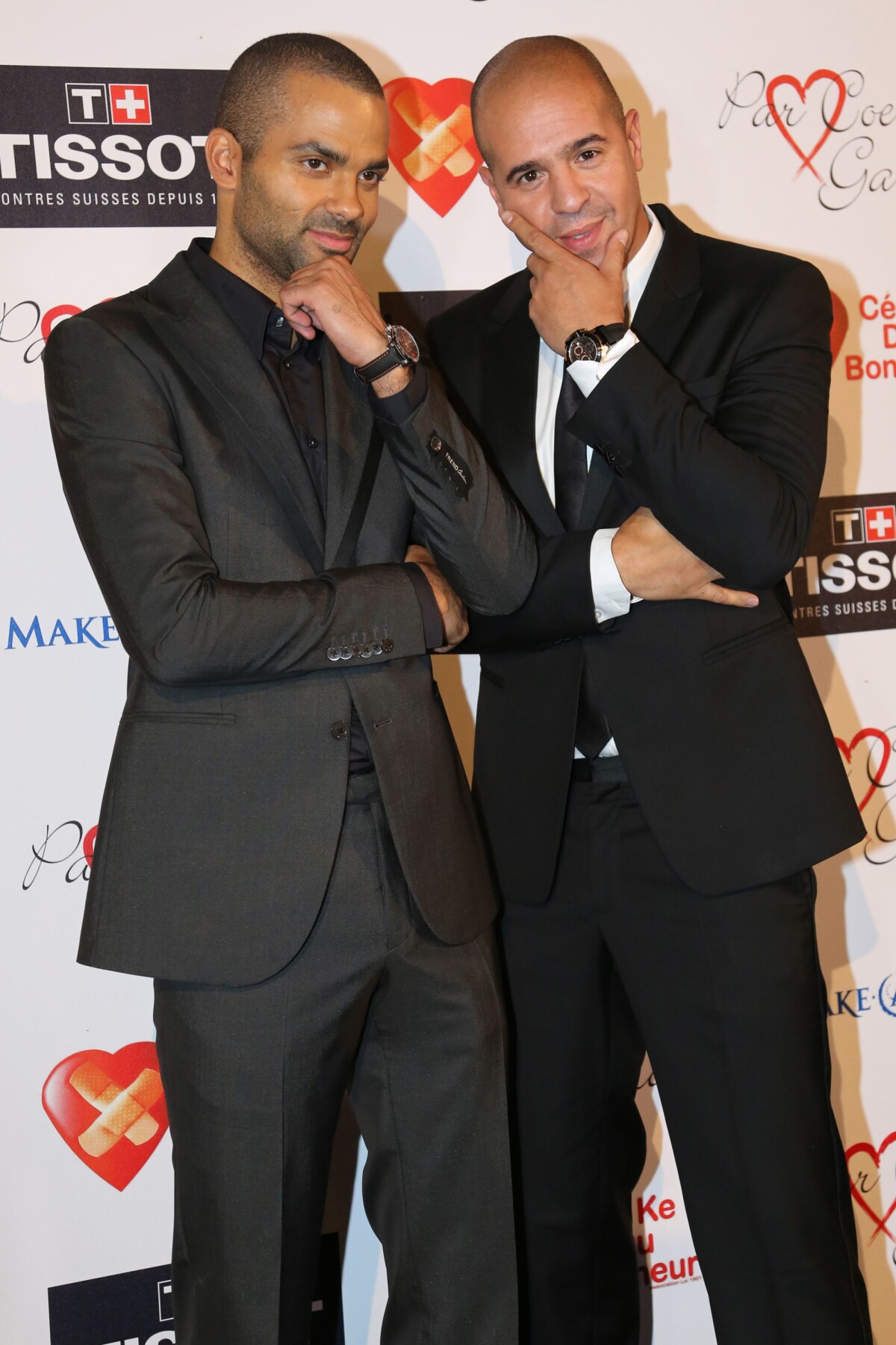 Photo : Tony Parker et DJ Cut Killer lors de la huitième édition du Par ...