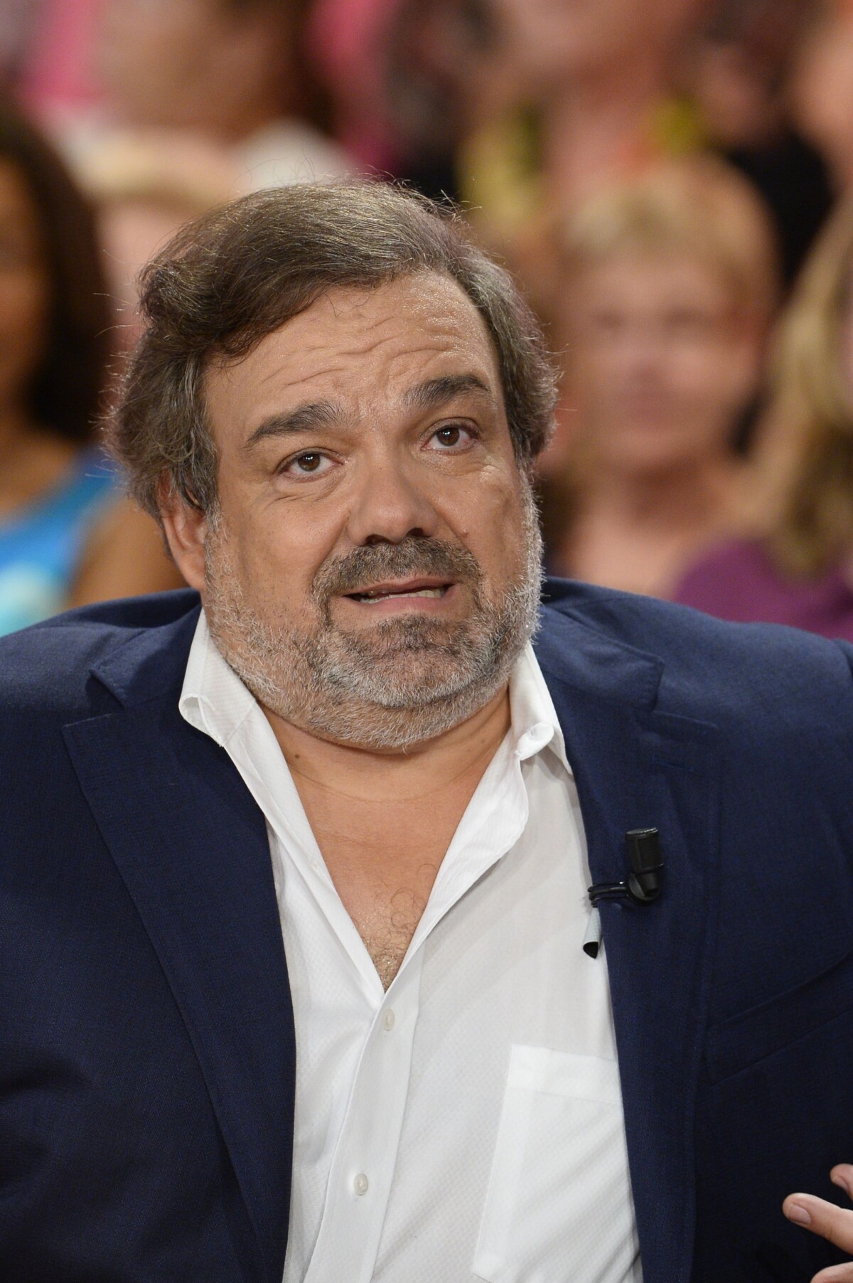 Photo : Didier Bourdon lors de l'enregistrement de l'émission Vivement ...