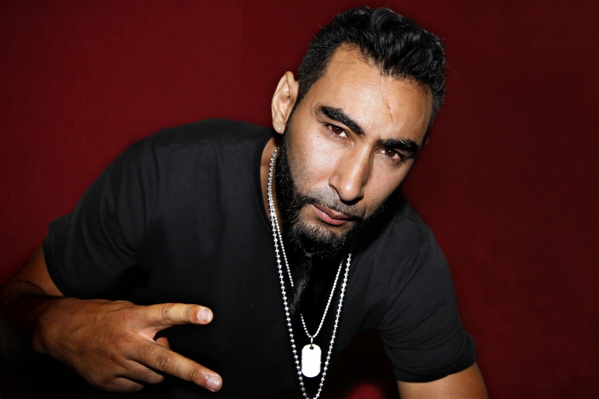 Photo : La Fouine à Paris le 5 septembre 2013. - Purepeople