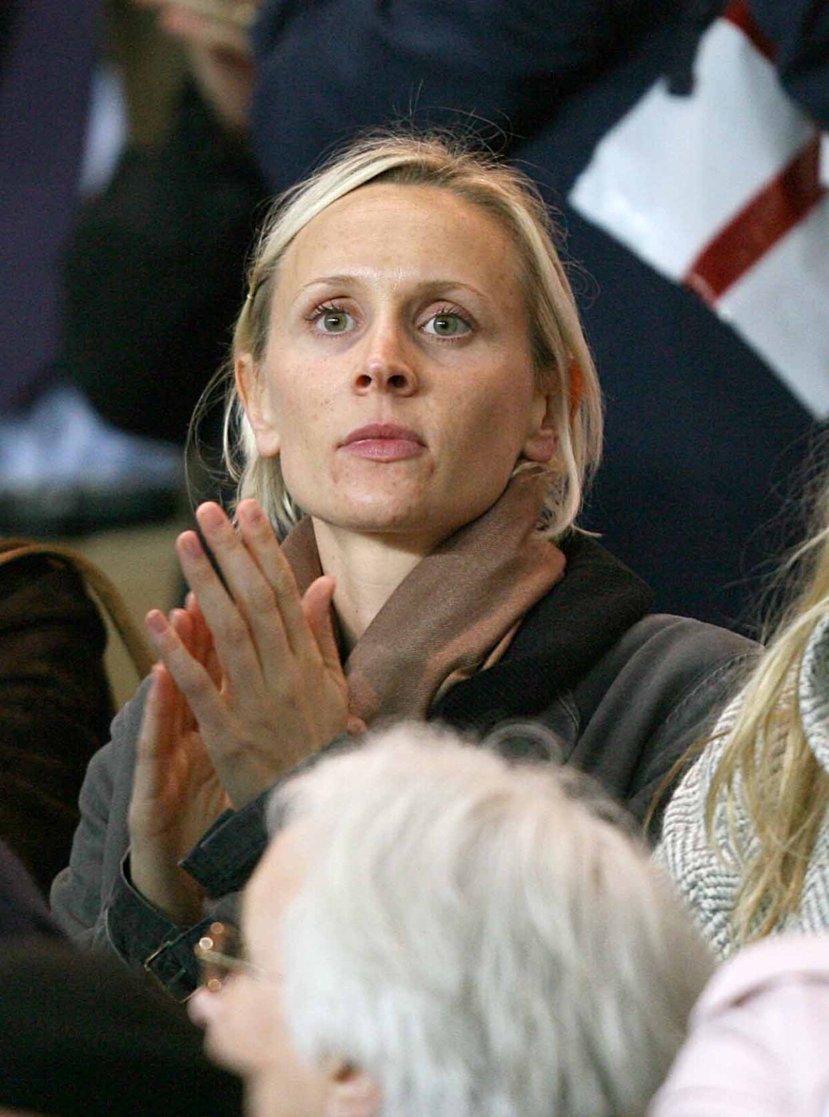Photo : Shelley Jenkins durant la Coupe du monde de rugby, lors du ...
