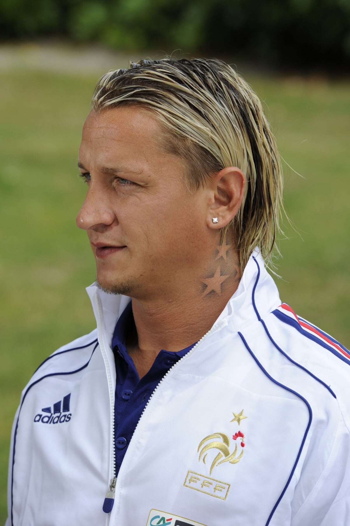 Photo : Philippe Mexès à Clairefontaine, le 9 août 2010. - Purepeople