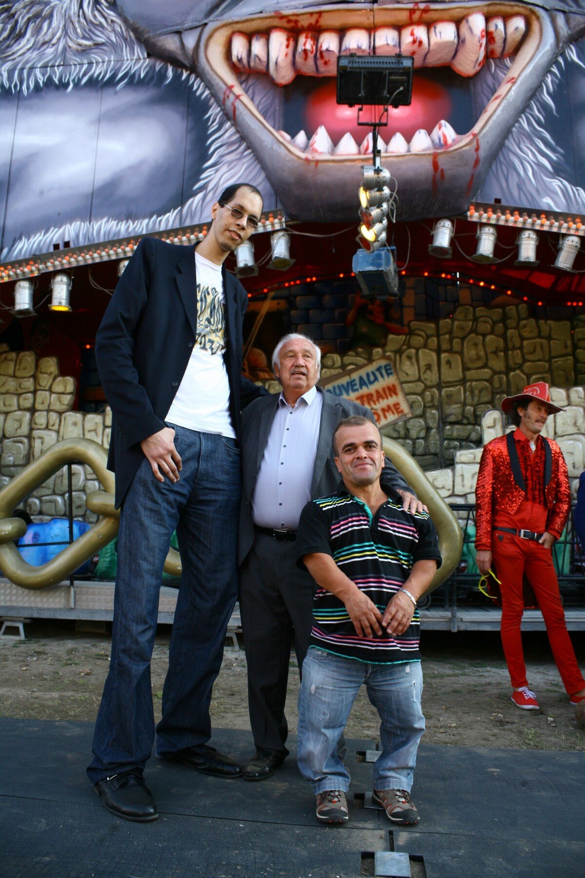 Photo : Brahim Takioullah, Marcel Campion - Inauguration de le Fête à ...