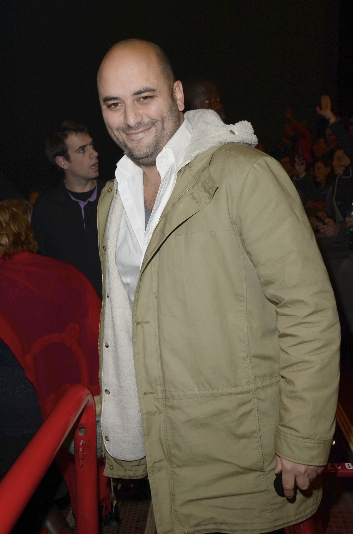 Photo : Jérôme Commandeur au concert de Céline Dion au POPB de Paris ...