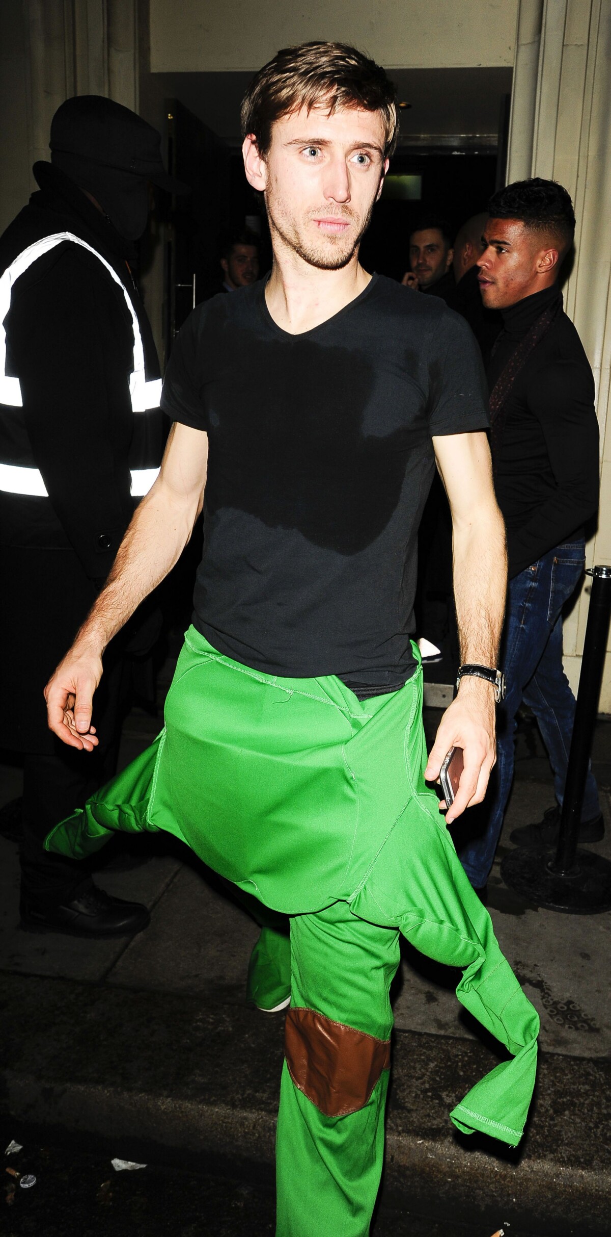 Photo : Nacho Monreal à la sortie du Chinawhites Nightclub de Londres ...