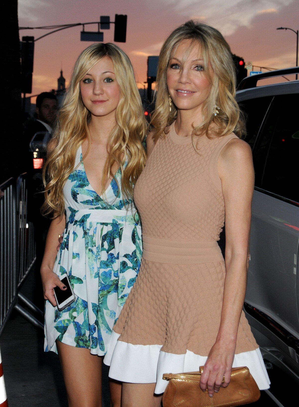 Vidéo : Heather Locklear et sa fille Ava Sambora à Los Angeles le 11 ...