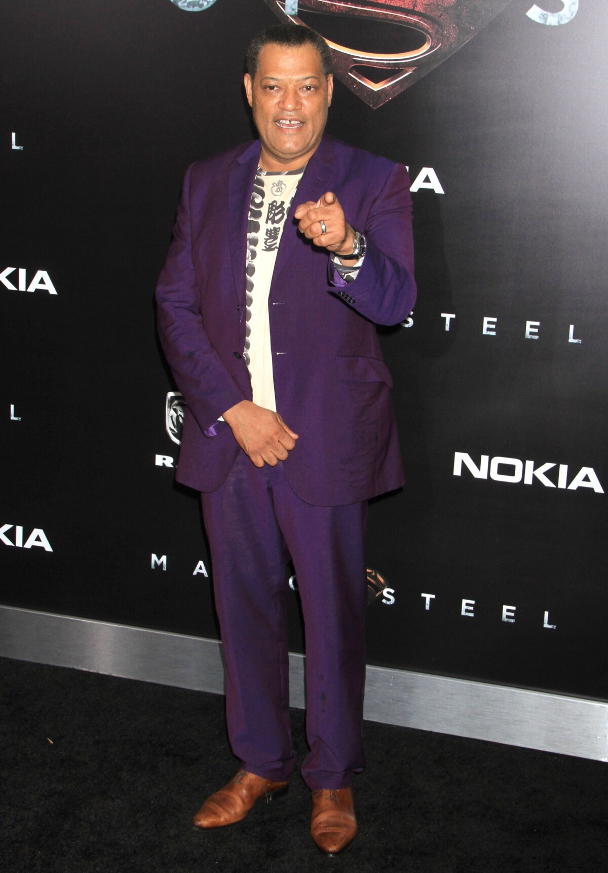 Photo : Laurence Fishburne à New York, le 10 Juin 2013. - Purepeople