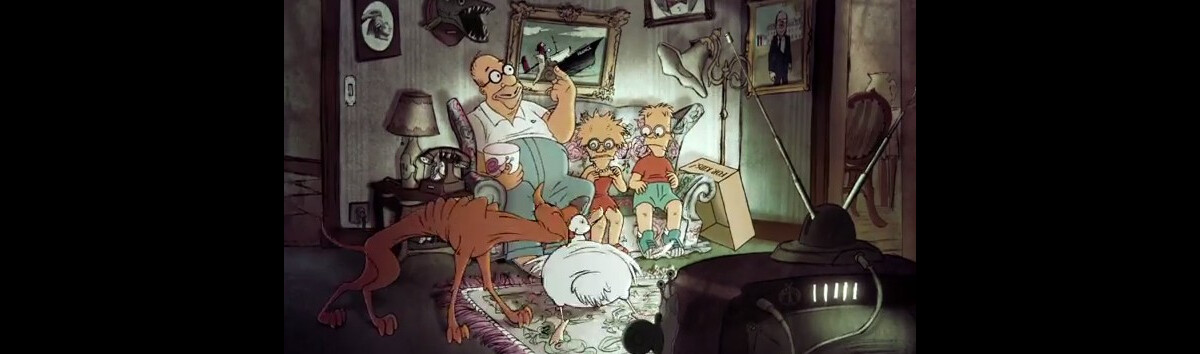 Photo : Sylvain Chomet rejoue le générique de la série Les Simpson, et ...