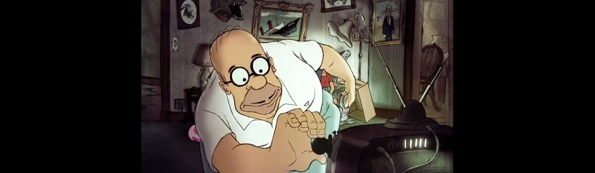 Photo : Sylvain Chomet rejoue le générique de la série Les Simpson avec ...