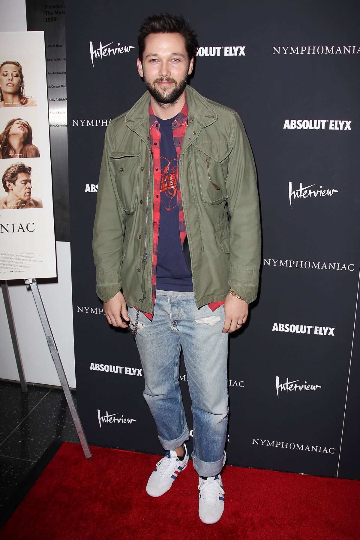 Photo : Chris Benz lors de l'avant-première à New York du film ...